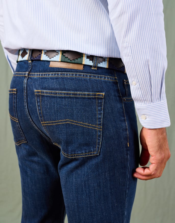 Denim Jeans - Dark Blue