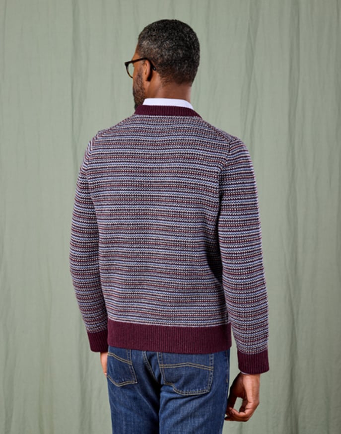 Healey Crew Neck - Burgundy