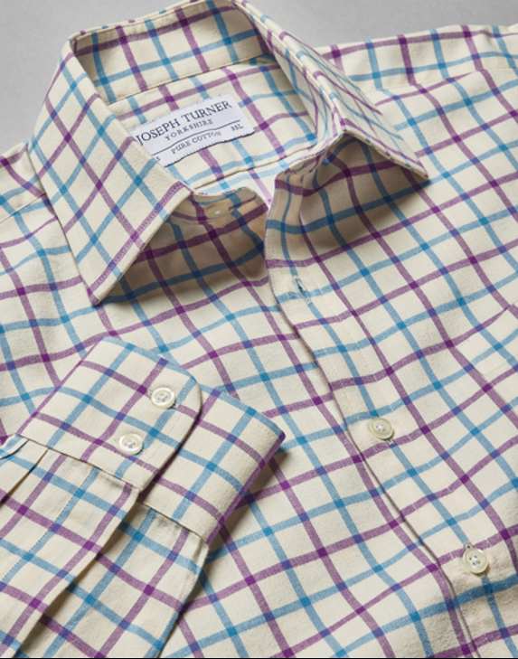 Men's Tattersall Check Country Shirts | Joseph Turner