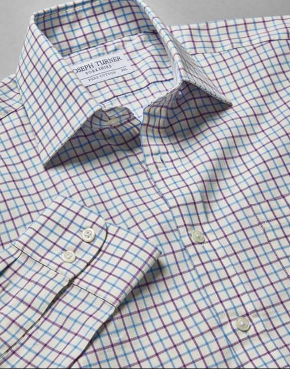 Men's Tattersall Check Country Shirts | Joseph Turner