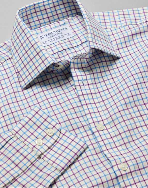 Men's Tattersall Check Country Shirts | Joseph Turner