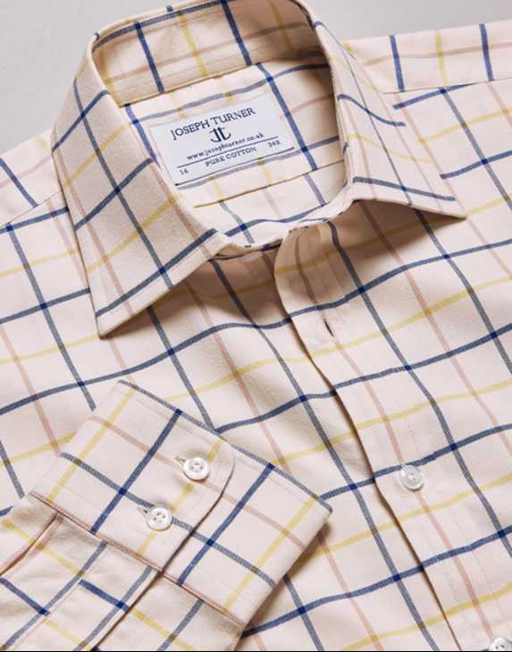 Men's Tattersall Check Country Shirts | Joseph Turner