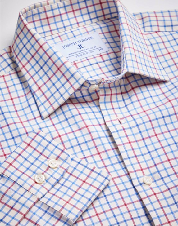 Men's Tattersall Check Country Shirts | Pure Brushed Cotton