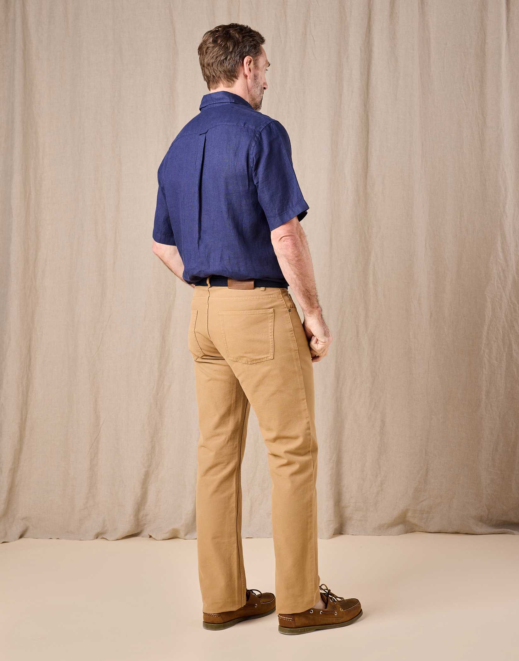 Canvas Jeans - Tan | Joseph Turner
