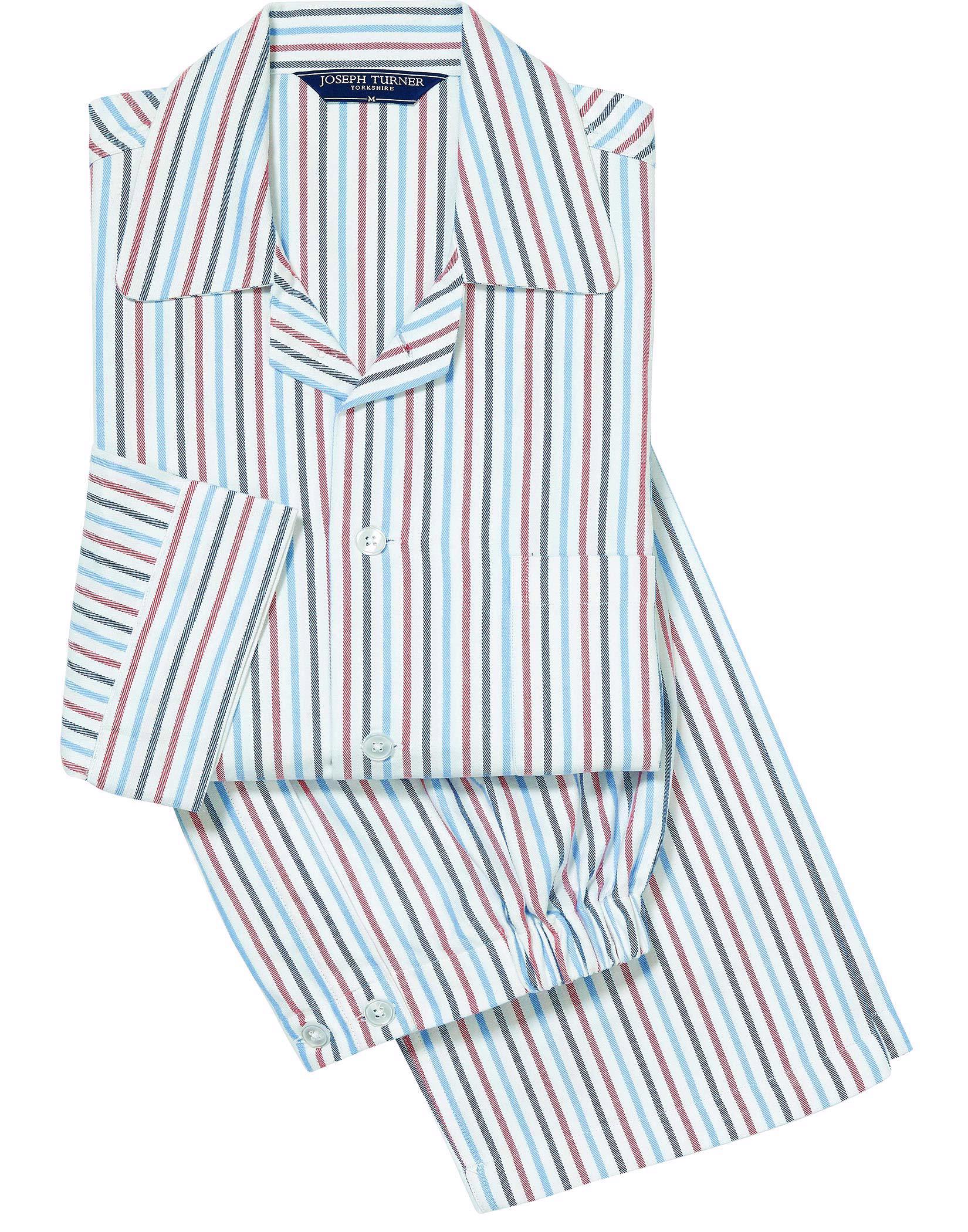 Pyjamas - Blue/Magenta (brushed)